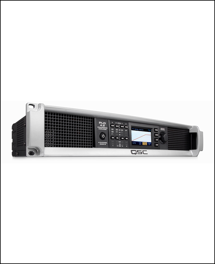 QSC PLD4.2 Power Amplifier with DSP – ALVA Online